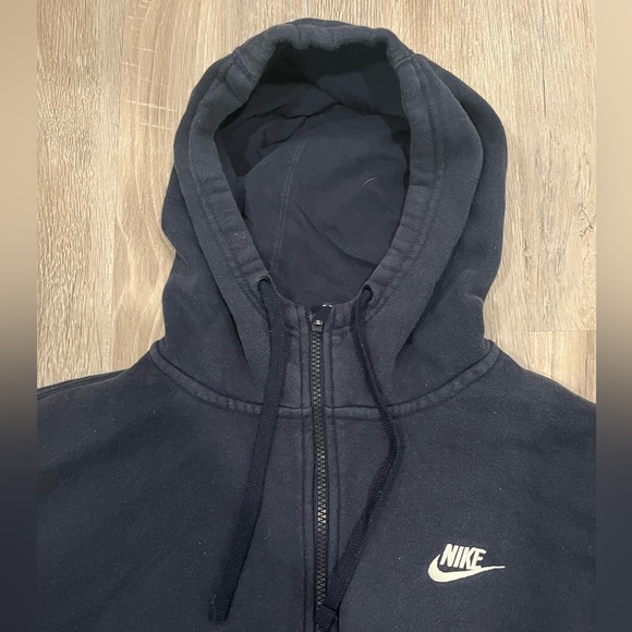 Nike | Sweaters | Nike Zip Up Hoodie Jacket Tech Mens Navy Blue | Poshmark